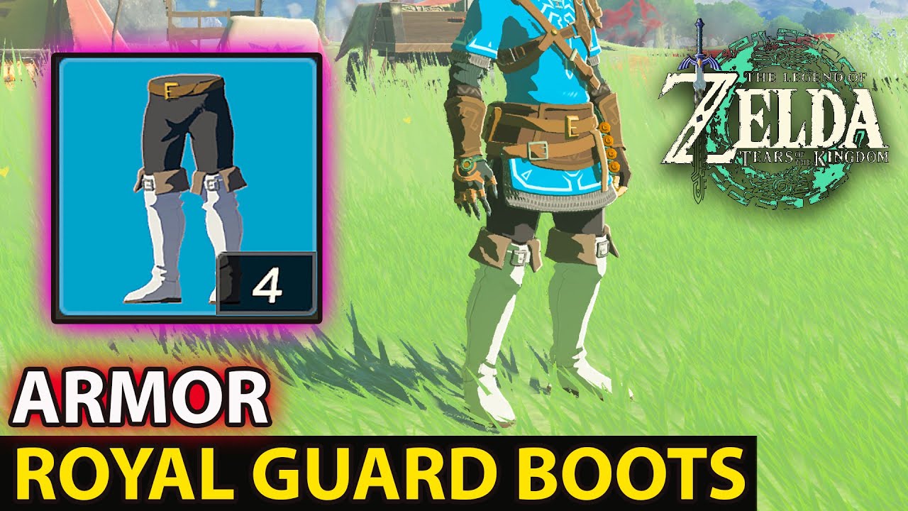 Where You Can Find Armor (Royal Guard Boots) Location Guide In Zelda ...