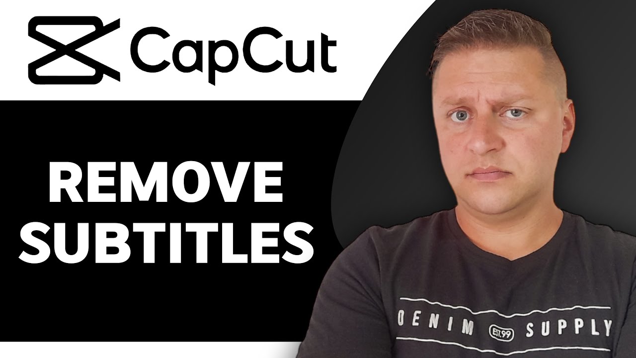 How to Remove Subtitles in CapCut | CapCut Tutorial 2026 - YouTube