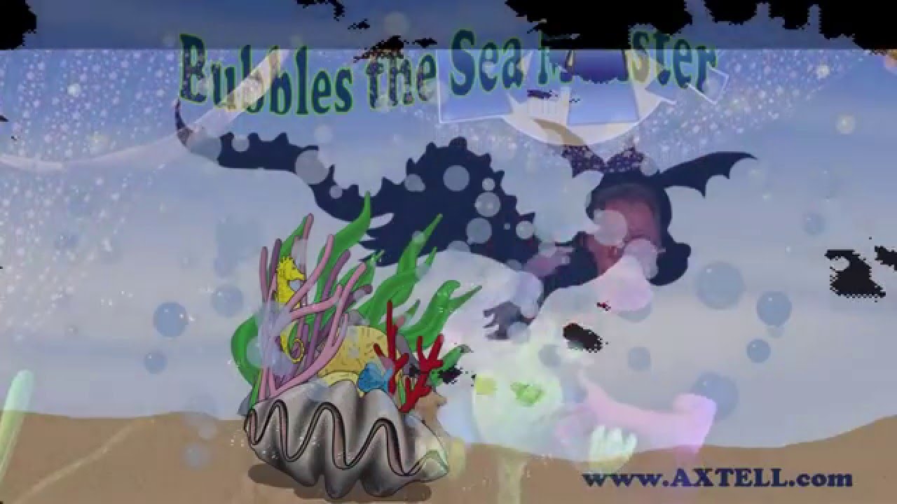 BUBBLES the SEA MONSTER Puppet by Axtell Expressions - YouTube