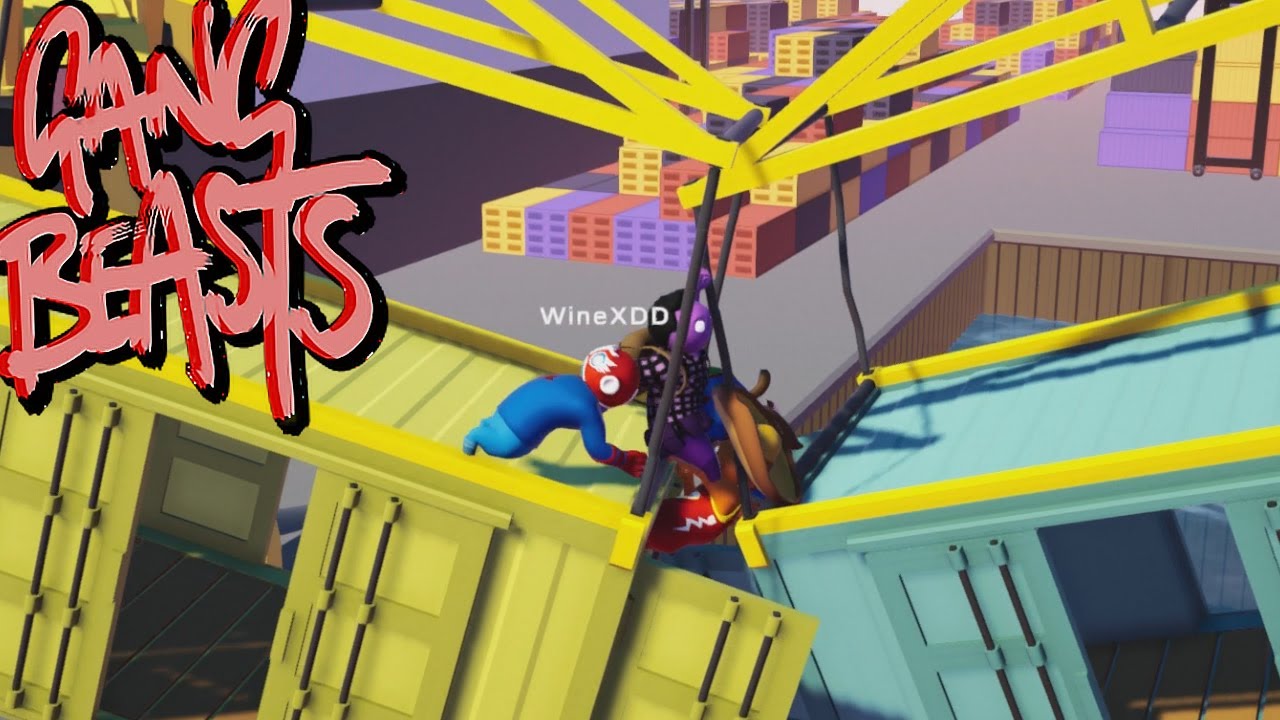 Container Fail - GANG BEASTS [Melee] PS5 Gameplay - YouTube