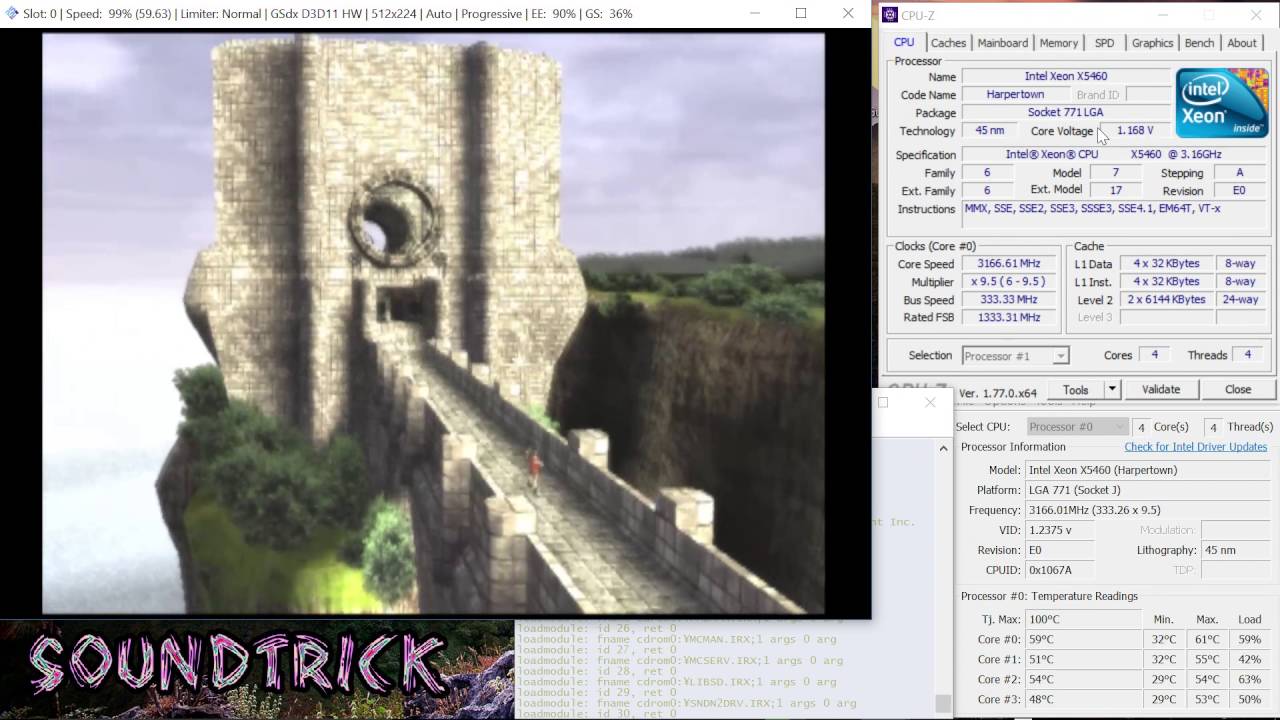 PCSX2 " ICO " PS2 EMULATOR Intel® Xeon® X5460 3.16 GHz - YouTube