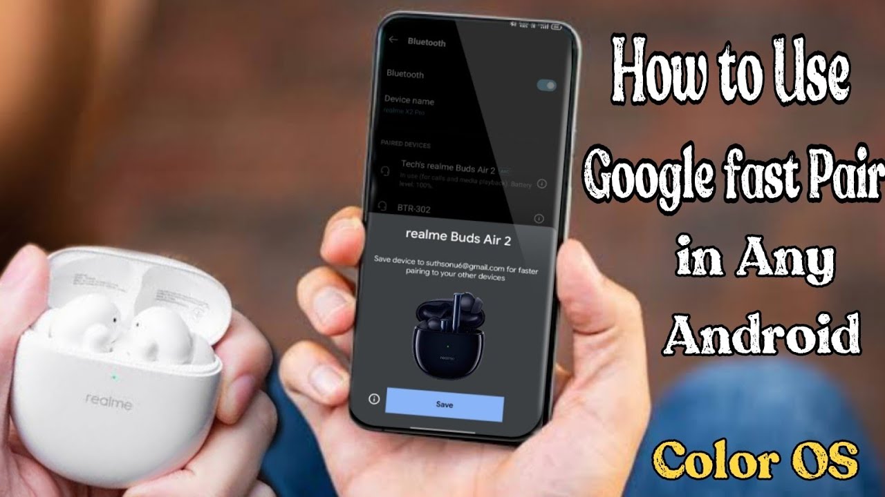 How to Use Google fast Pair in Any Android Universal method | Realme ...