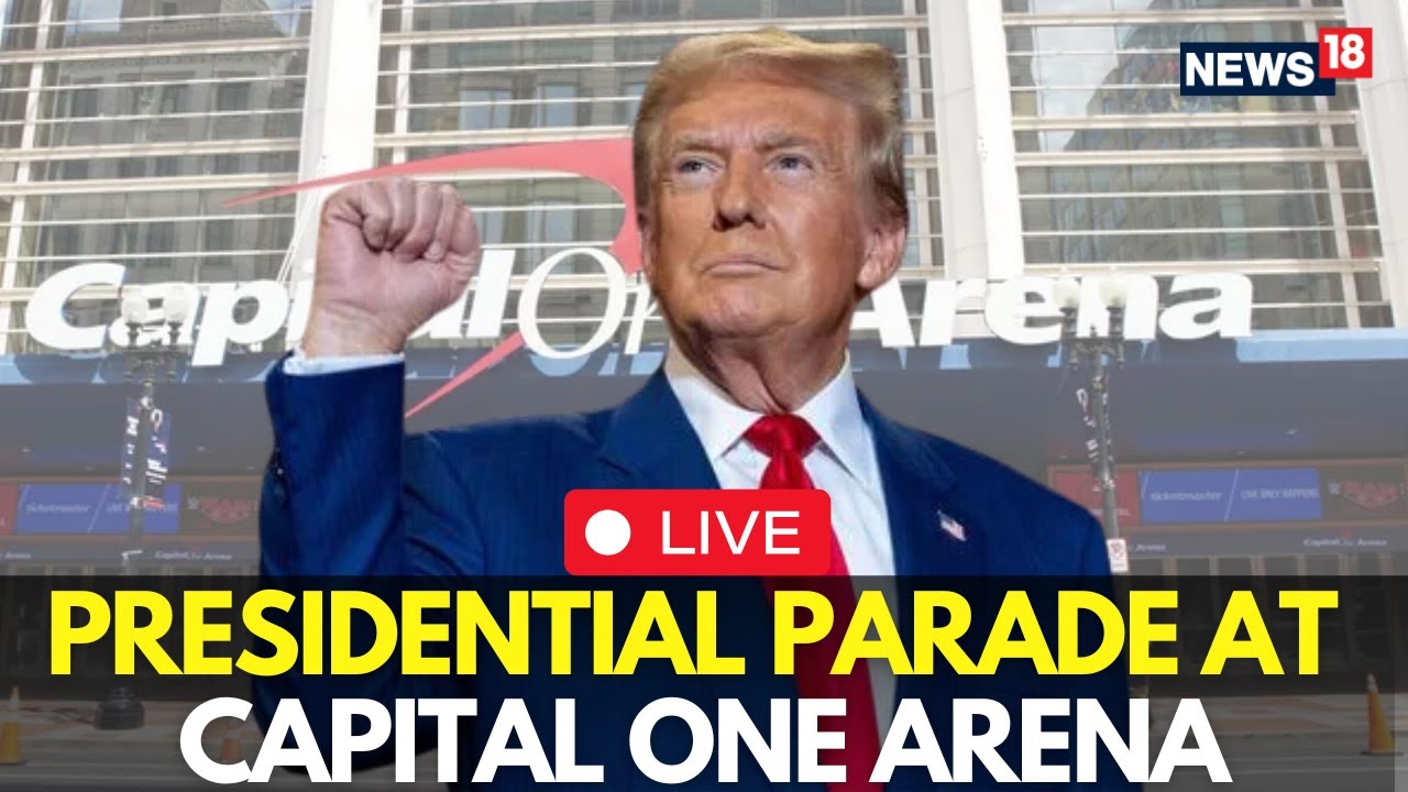 LIVE: Donald Trump Inauguration Parade Begins At Capitol One Arena ...