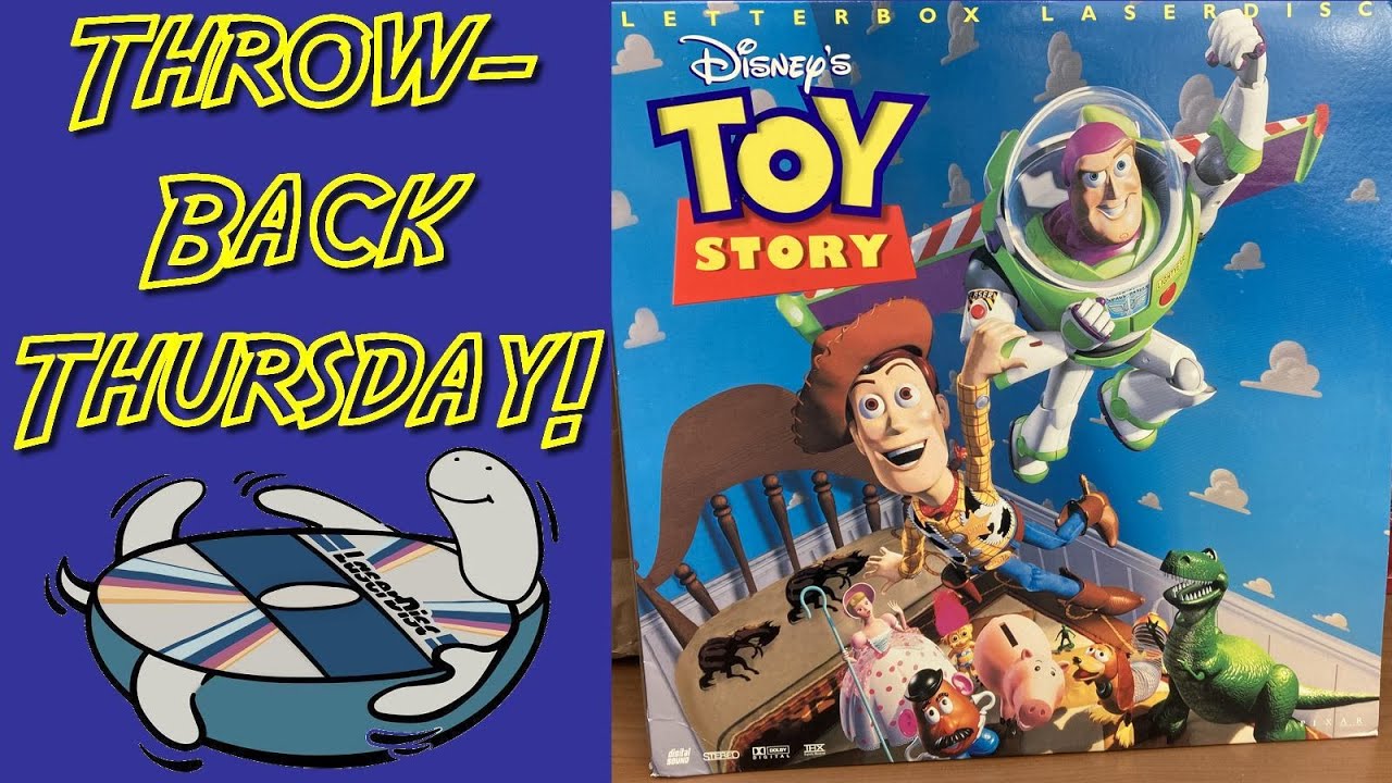 Throwback Thursday! Toy Story Laserdisc! - YouTube