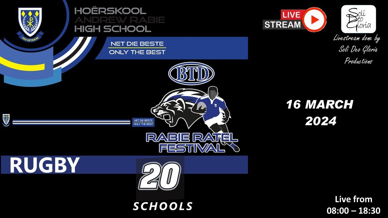 High School Andrew Rabie BTD Ratel Festival 2024 - YouTube