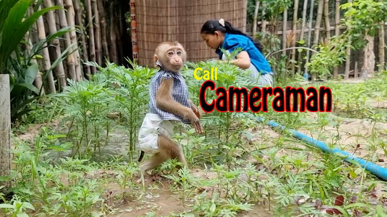 LOL Cutest Behind the Sense Ricky Call Cameraman to Help Mom Water ...
