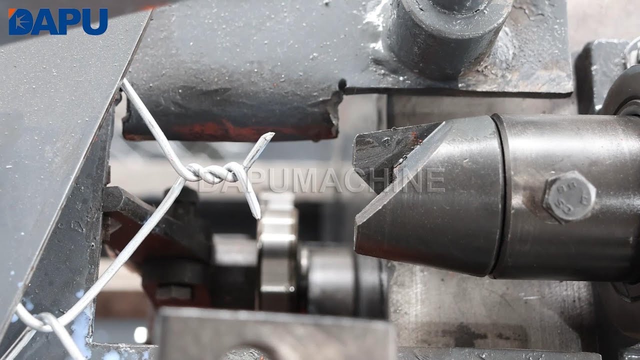 full automatic double wire chain link fence making machine - YouTube