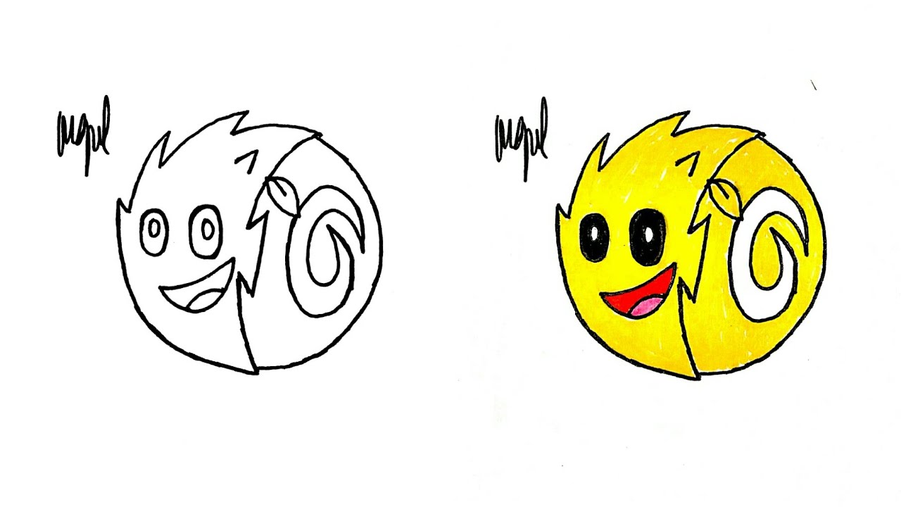 HOW TO DRAW TUMBLEWEED FROM PLANTS VS ZOMBIES 2 - YouTube