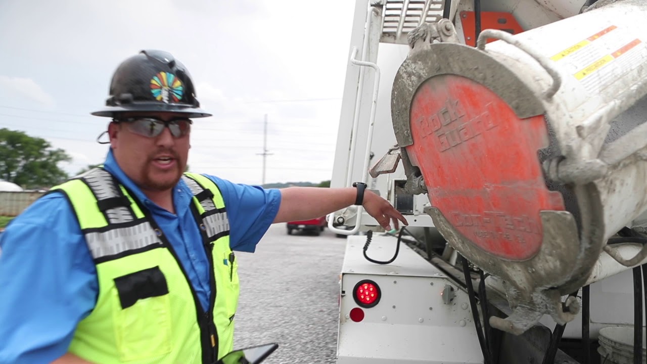 Zonar Ready Mix Truck Inspection - YouTube