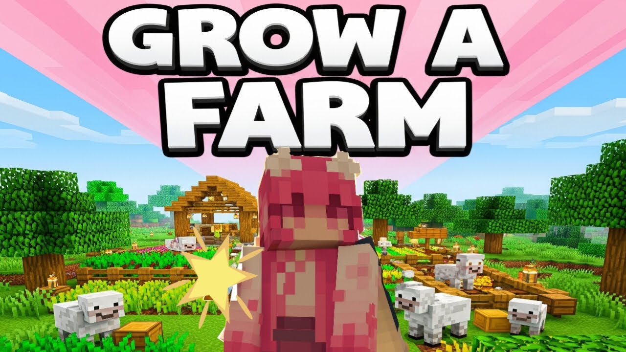 Grow A Farm (Beta) - Mineville 🌱 | Minecraft - YouTube