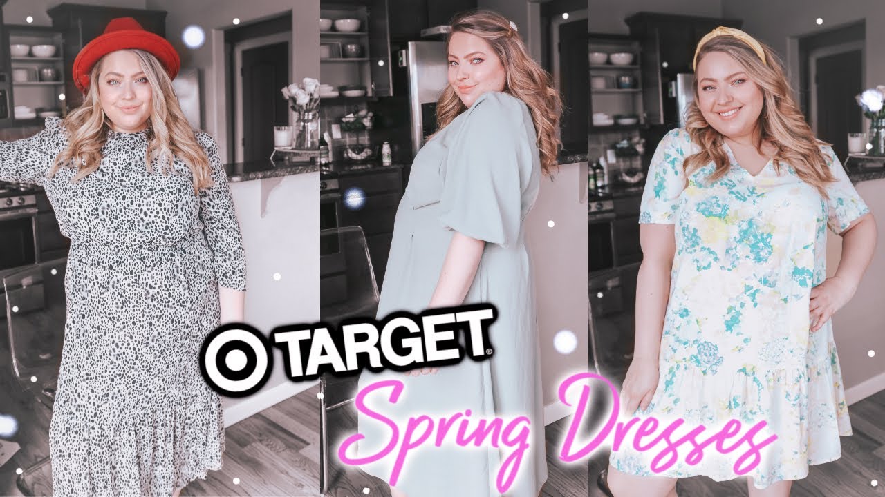 TARGET SPRING DRESSES TRY-ON | Spring Dresses Haul - YouTube