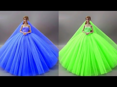 Disney Princess Doll Makeover ~ DIY Miniature Ideas for Barbie - Wig ...