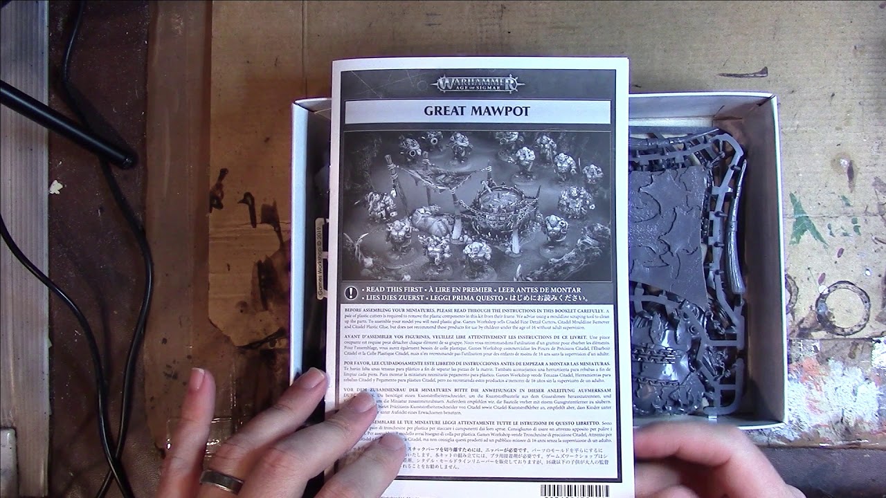 Unboxing the Ogor Mawpot. Warhammer Age of Sigmar - YouTube