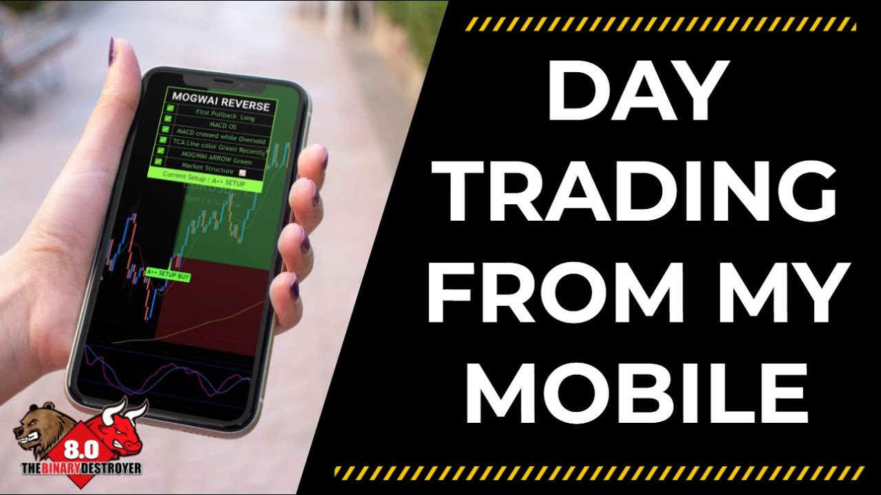 How I Trade Forex On My Mobile With My Own Indicator (Step-by-Step ...