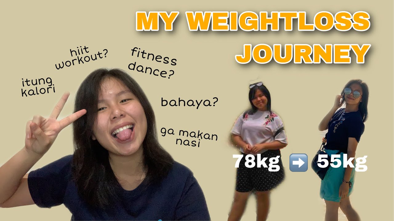 FROM 78KG to 55KG | MY WEIGHTLOSS JOURNEY - YouTube