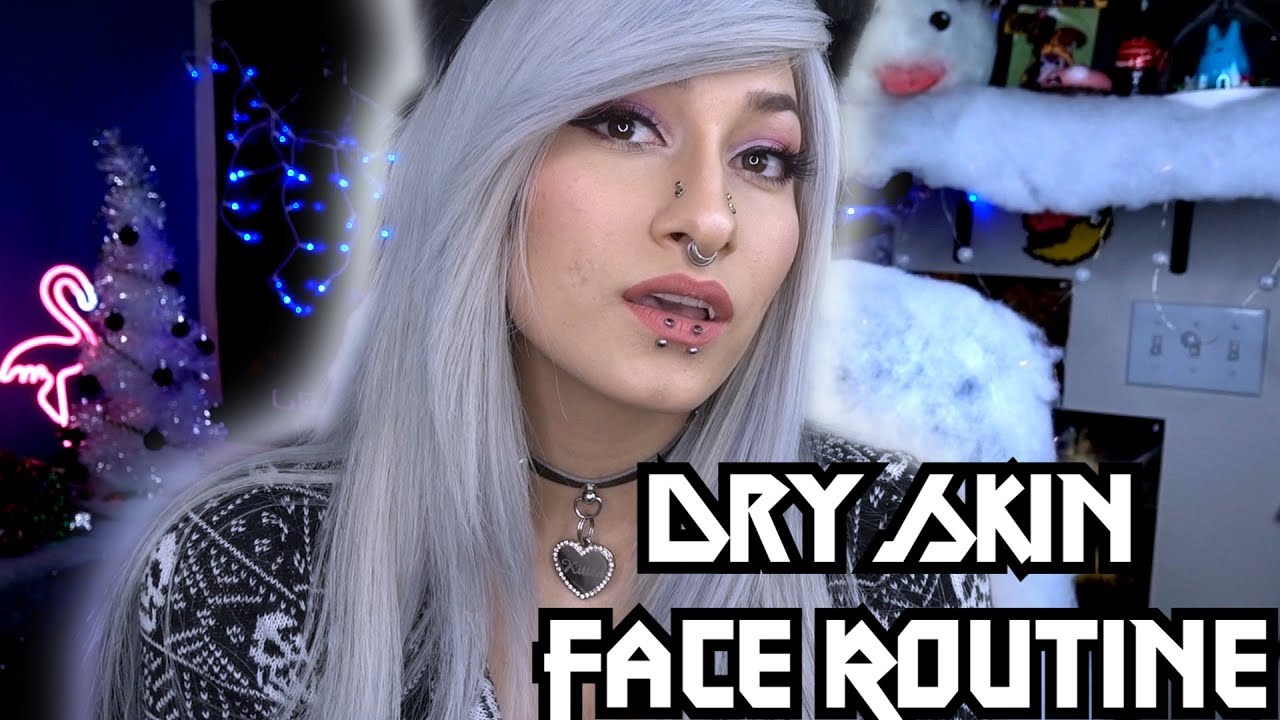 Dry Skin Full Face Routine - YouTube