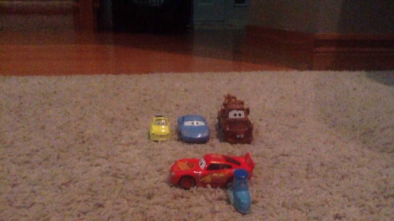 Disney Cars 3: Lightning McQueen Crashes Reenactment - Stop Motion ...