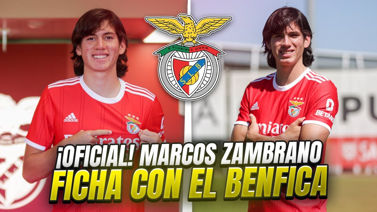🚨OFICIAL EL ECUATORIANO MARCOS ZAMBRANO FICHA POR EL BENFICA DE ...
