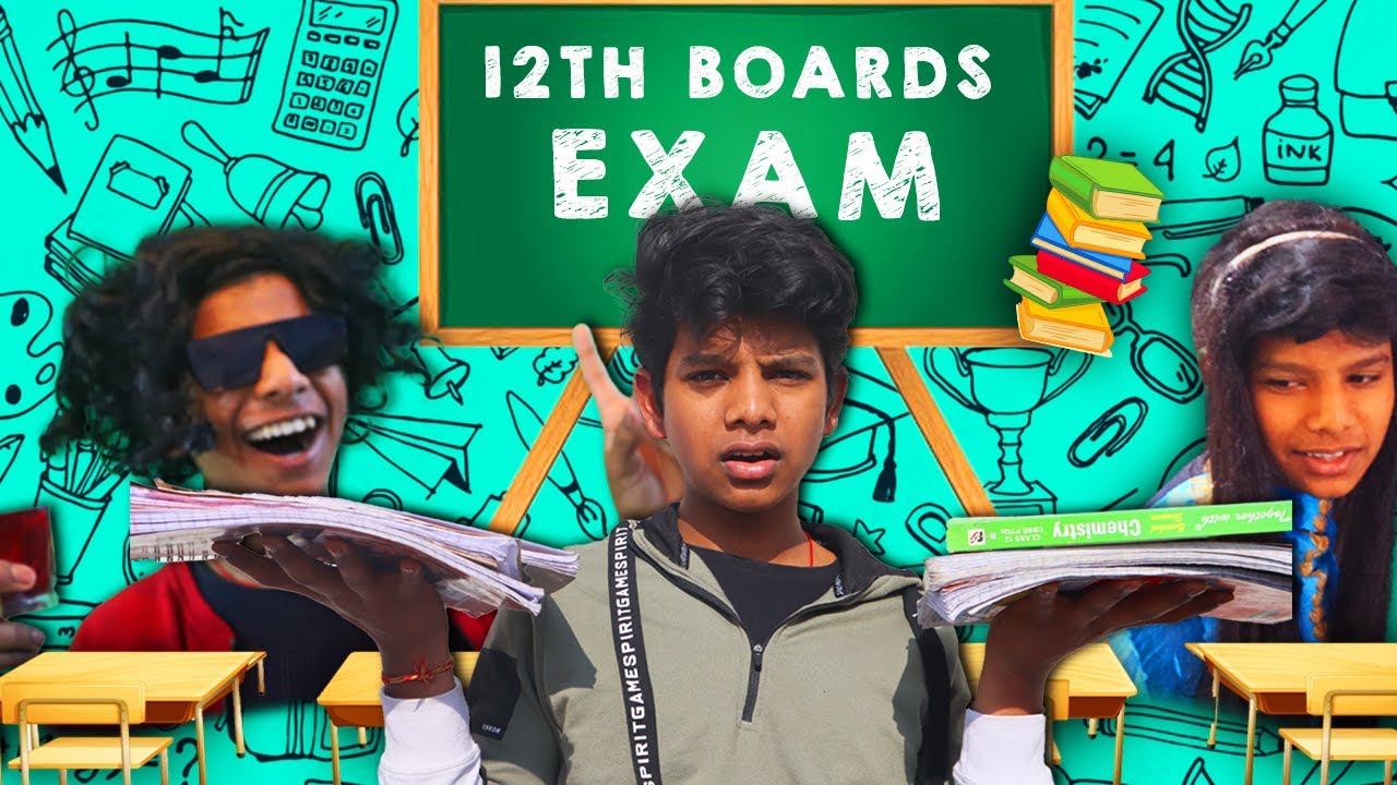 *BOARDS EXAM* Life of students during board 💀|| 10 &12 BOARDS EXAM ...