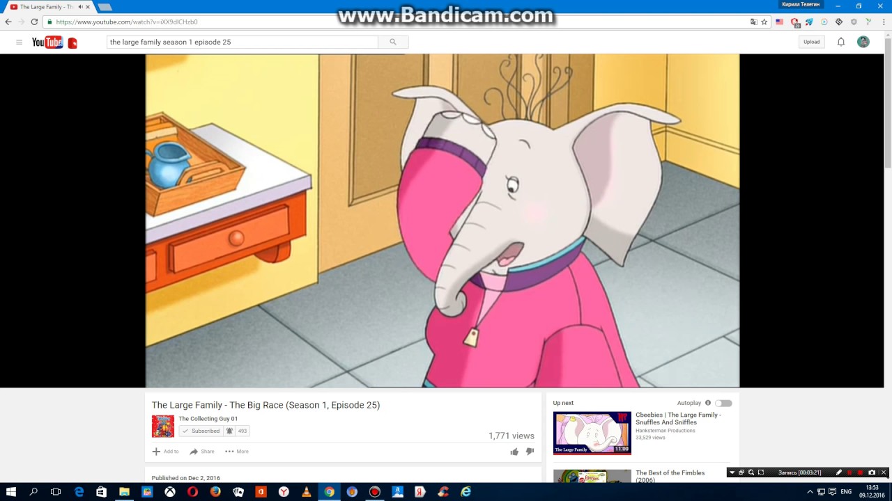 The Large Family - The Big Race (Part One) - YouTube