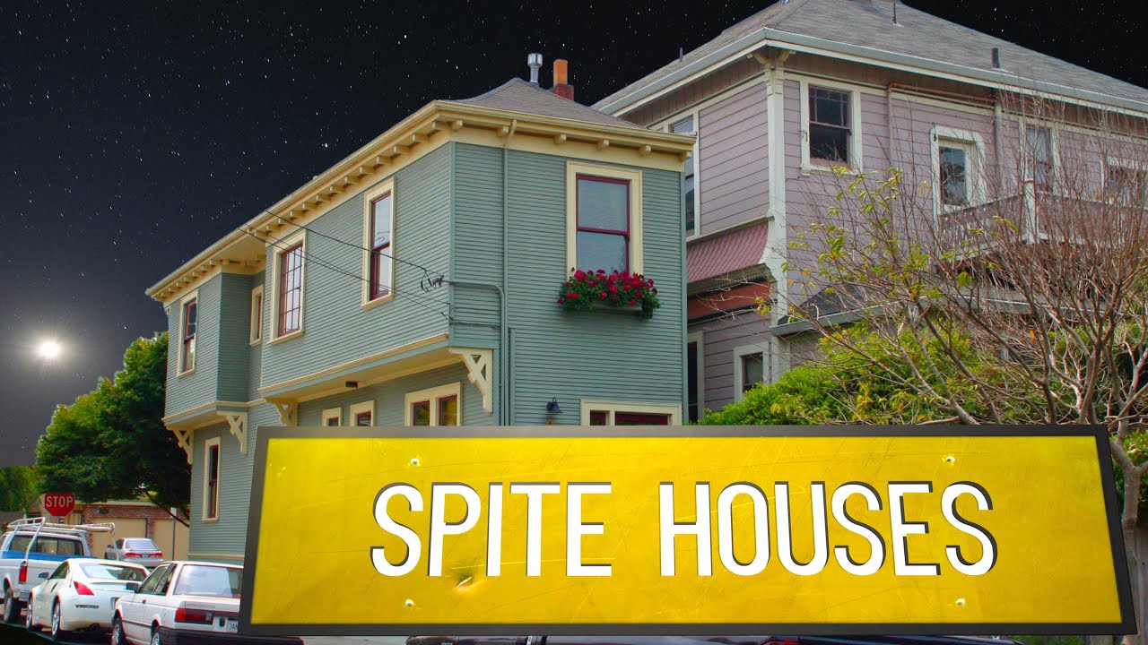 NASTY! These Houses Were Built Out Of Pure SPITE - YouTube