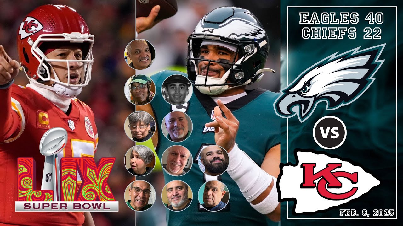 Eagles V Chiefs Super Bowl 2025 - YouTube