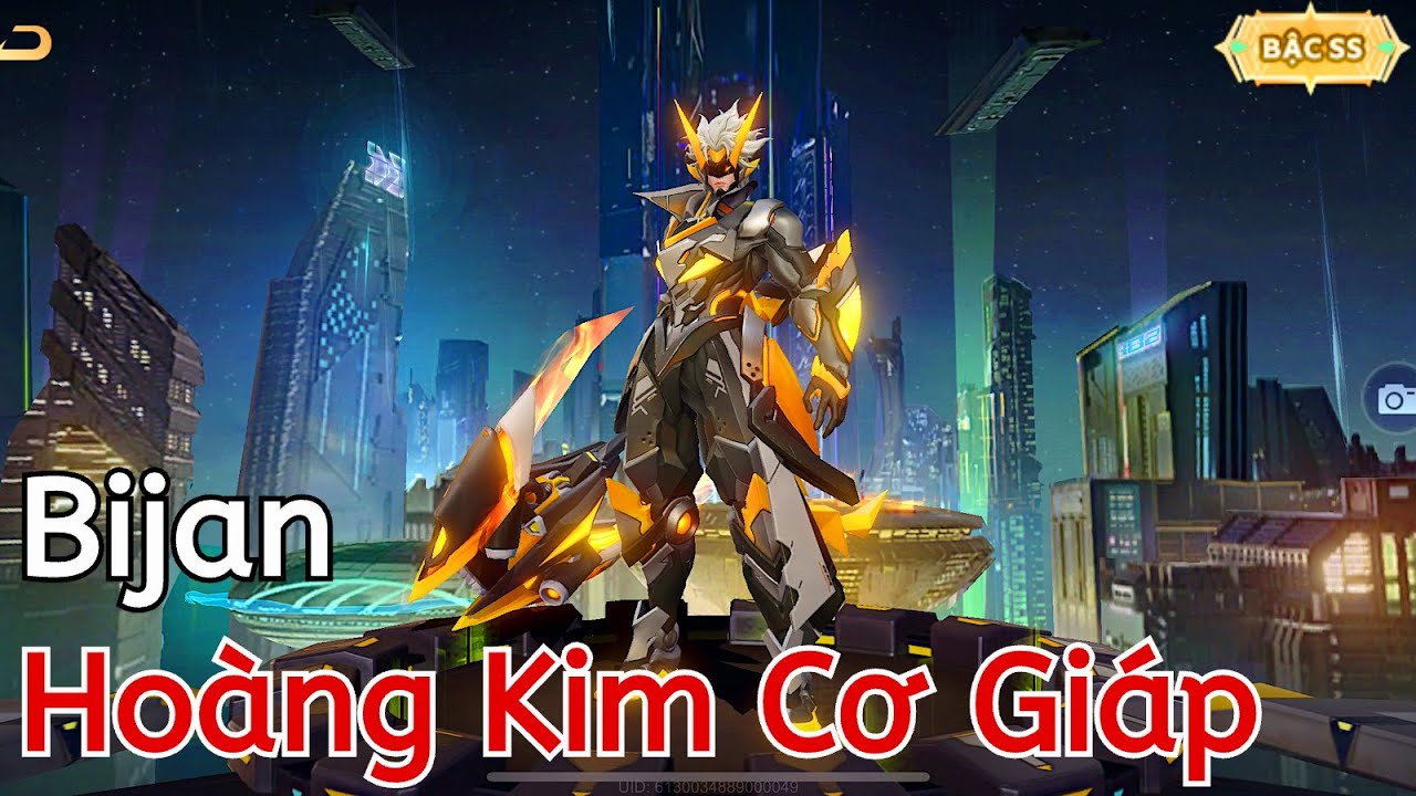 [LIÊN QUÂN MOBILE] FULL HIỆU ỨNG SKIN BIJAN HOÀNG KIM CƠ GIÁP - YouTube