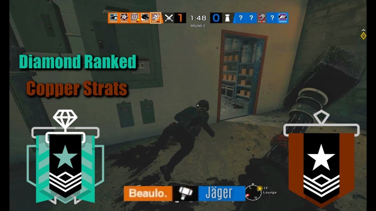 Diamond Ranked but it's actually Copper - Rainbow Six Siege - YouTube