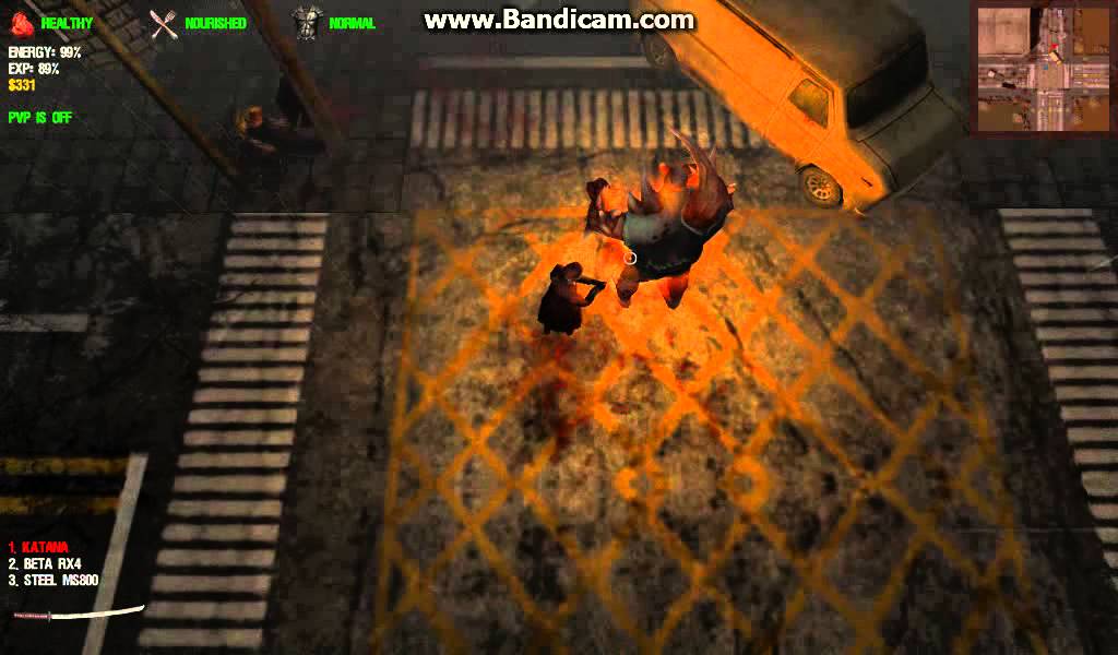 Dead Frontier : Flaming titan - YouTube