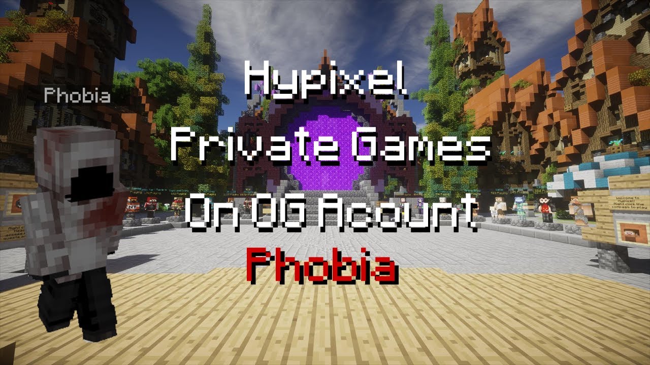 Hypixel Private Games on OG Accounts - YouTube