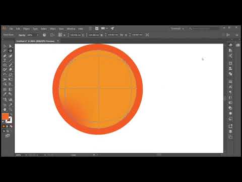 How to draw a button 2 using Adobe Illustrator step by step with easy ...
