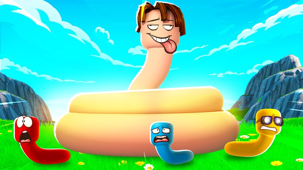 I BECAME THE LONGEST WORM | ROBLOX - YouTube