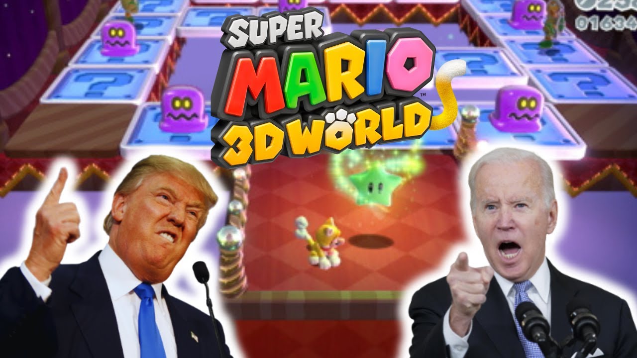 Presidents Play Super Mario 3D World #31 (WORLD FLOWER) - YouTube