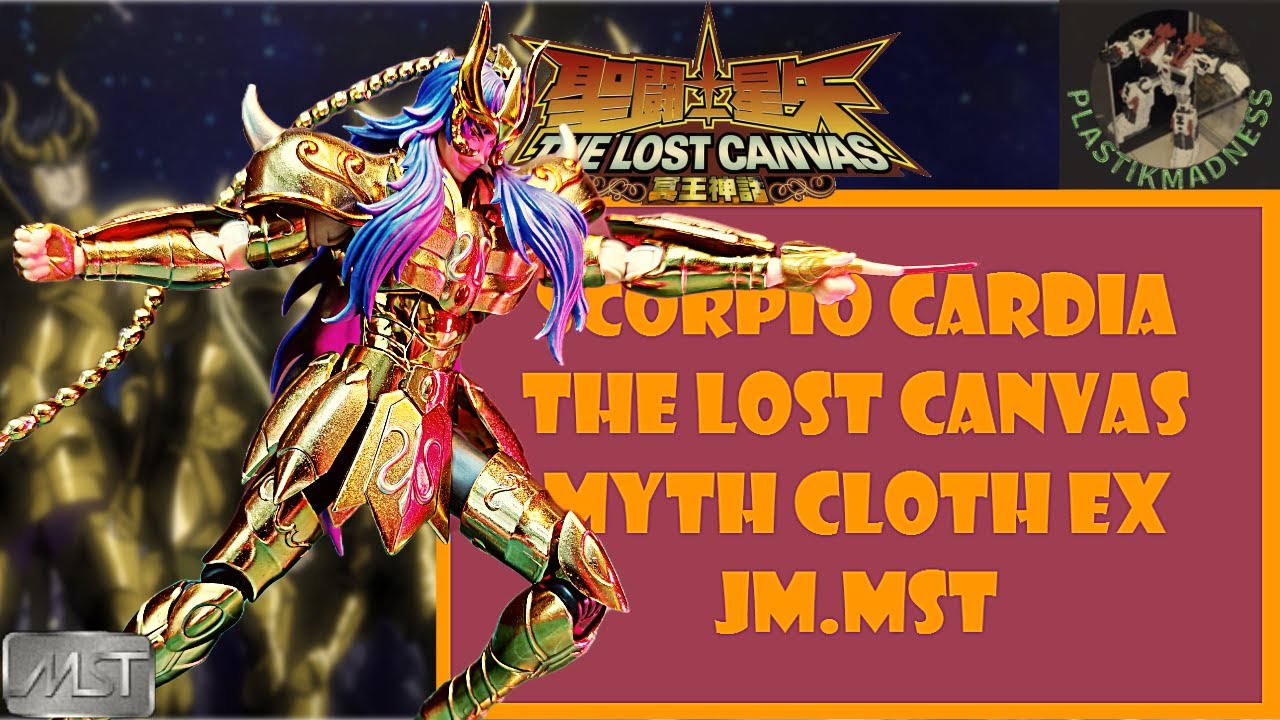 SCORPIO♏CARDIA - MYTH CLOTH EX - THE LOST CANVAS - MST #saintseiya # ...