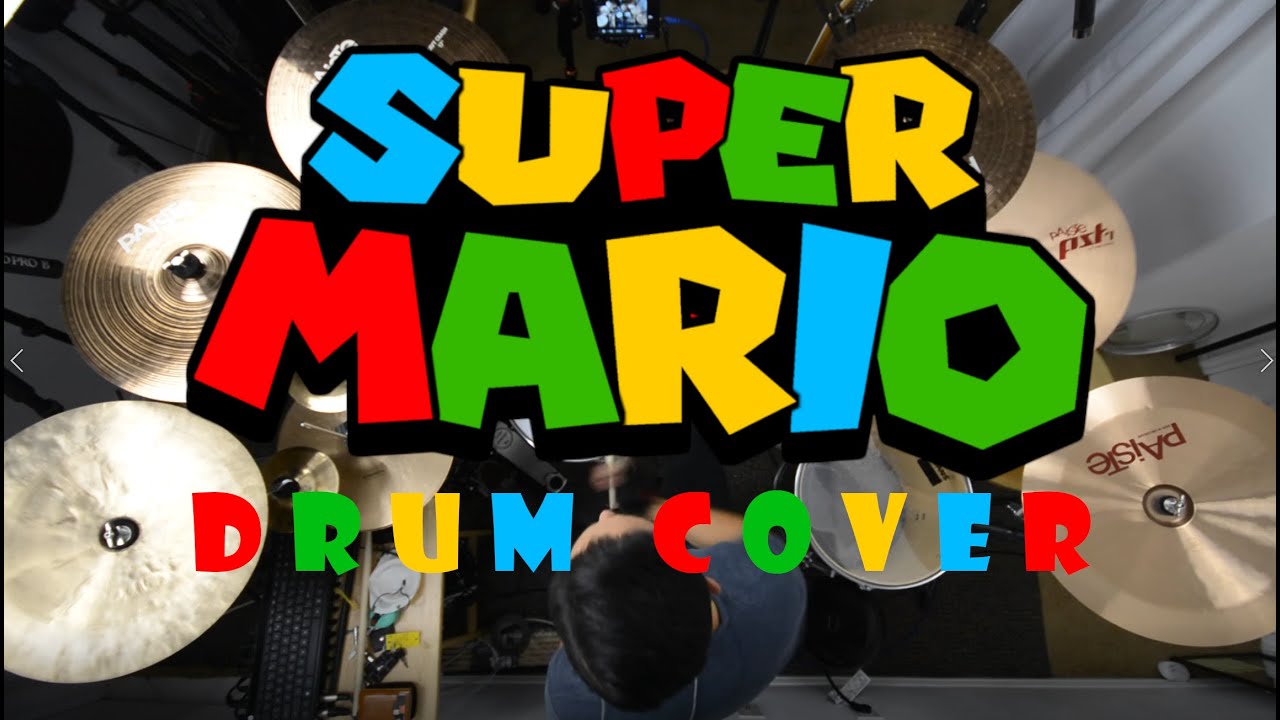 Mario Bros Theme (Drum Cover) - YouTube