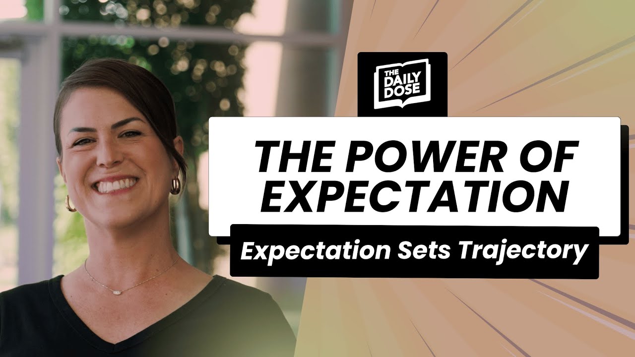 The Power Of Expectation: Expectation Sets Trajectory - YouTube