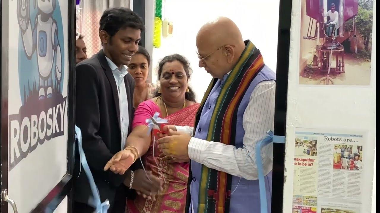 Inauguration Ceremony of the Robotics Office: Address by Dr. C.K. Ashok Kumar - YouTube