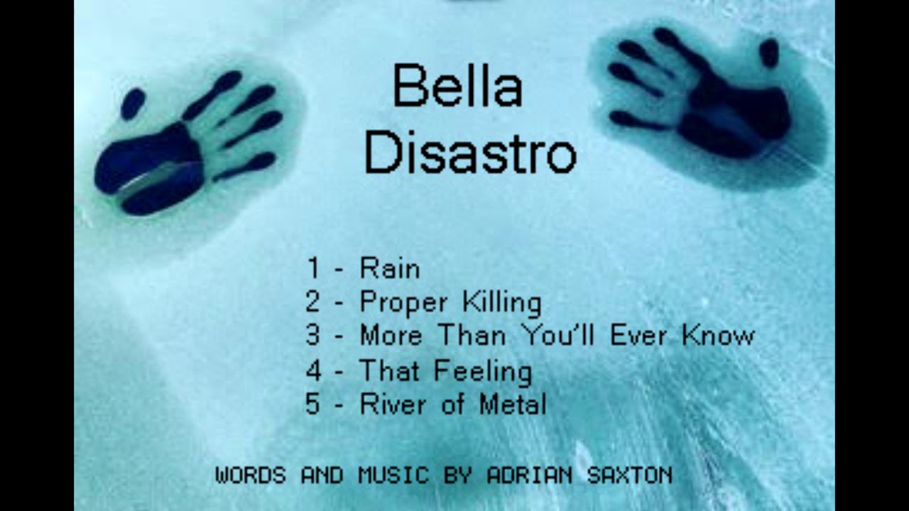 Adrian Saxton - Bella Disastro - YouTube