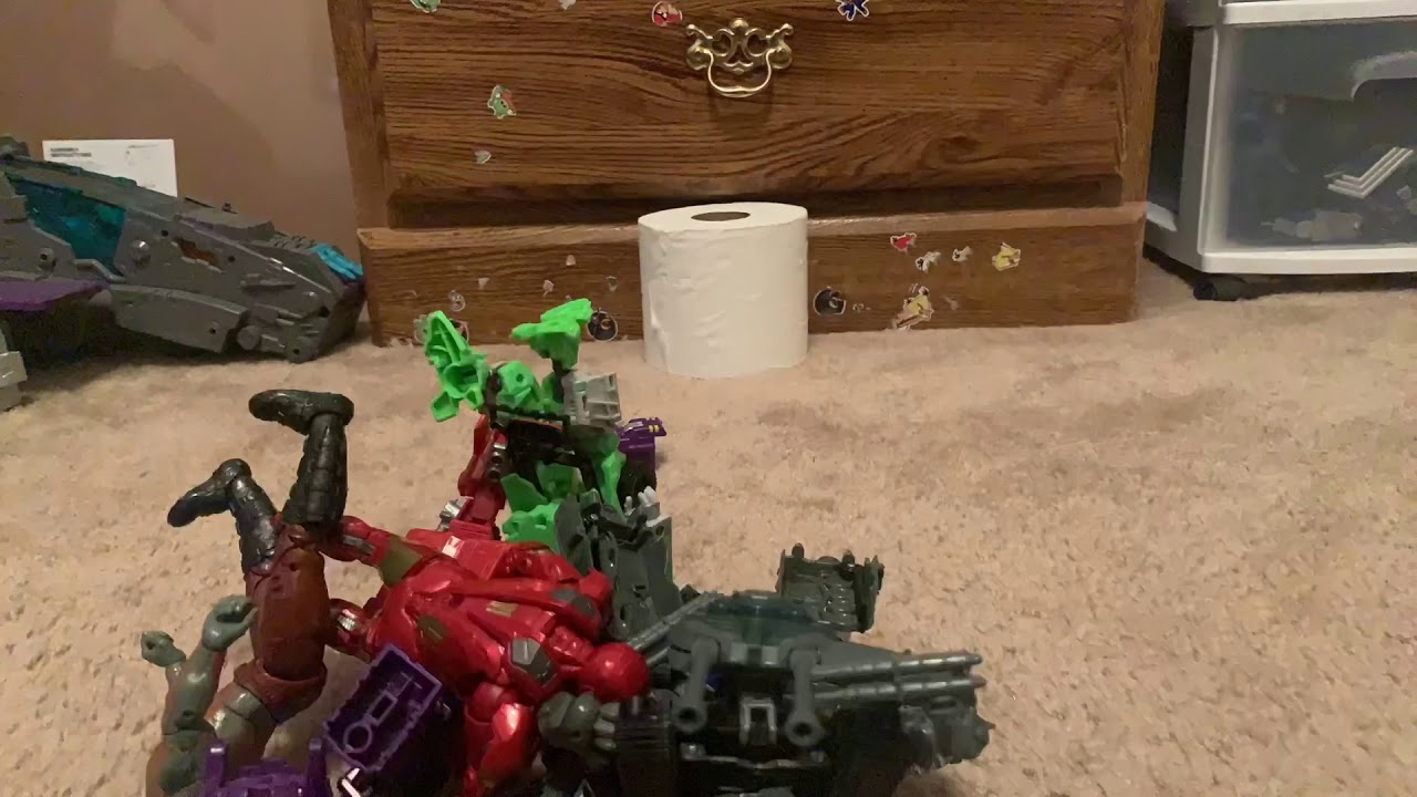 Everyone fighting over toilet paper! STOP MOTION Video. - YouTube