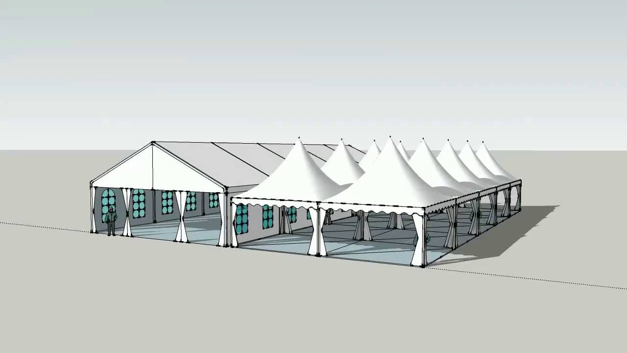 Tenda Roder Pameran dan Kantor Pemasaran Properti - YouTube