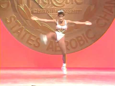 Elaine Alfano | 1995 National Aerobic Championship USA