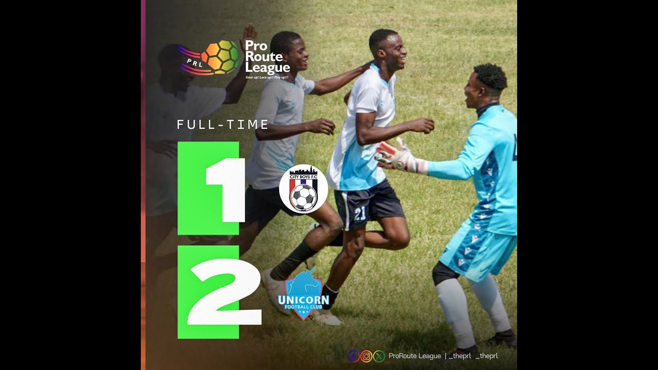 City Boys FA vs Unicorns FC - YouTube
