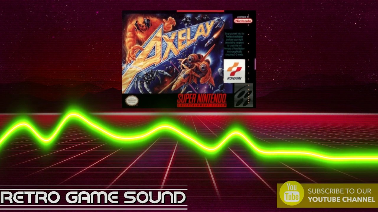 Axelay (SNES - 1992) Soundtrack #1 HQ - YouTube