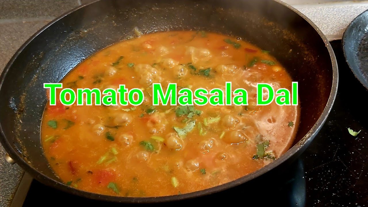 Tomato Masala Lentil Curry / Tomato Masala Dal @ Jayamala Dasari - YouTube