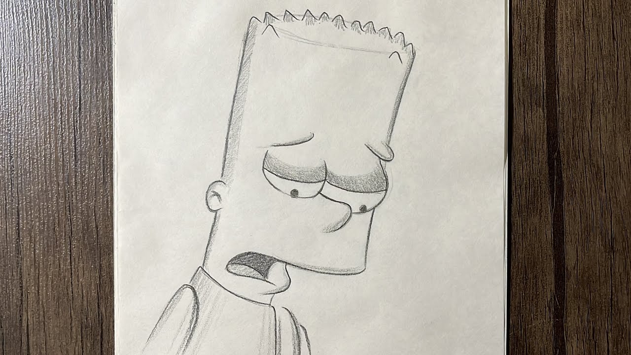 how to draw the Simpsons step by step | easy cartoon drawing | cute ...