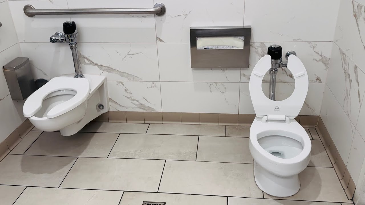 Baby Sloan ST-2309-A Junior Toilet & AS Afwall Flush | Family Restroom ...