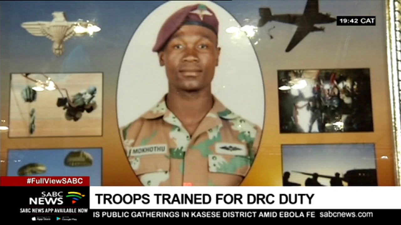 SA troops ready for DRC deployment - YouTube