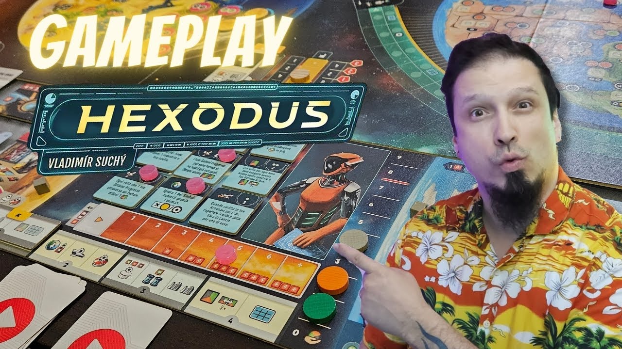 HEXODUS | Gameplay in solitario - YouTube