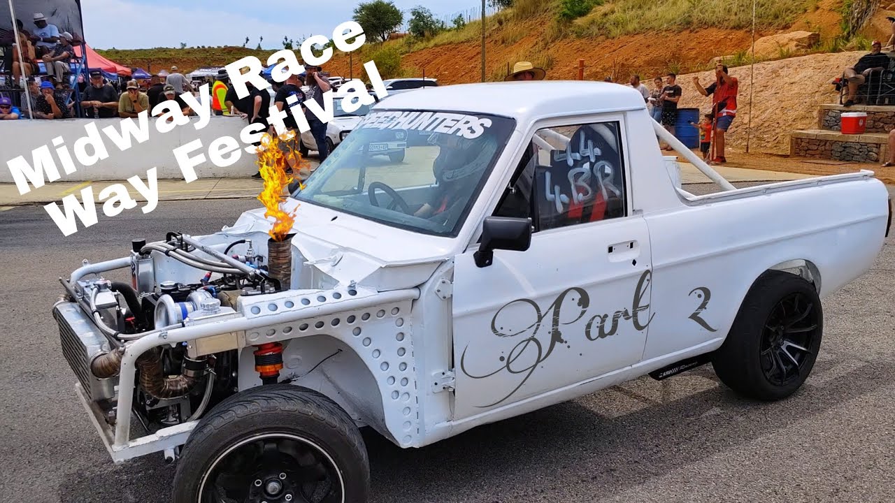 Drag racing at the Midway Festival 2024 (Part 2) - YouTube