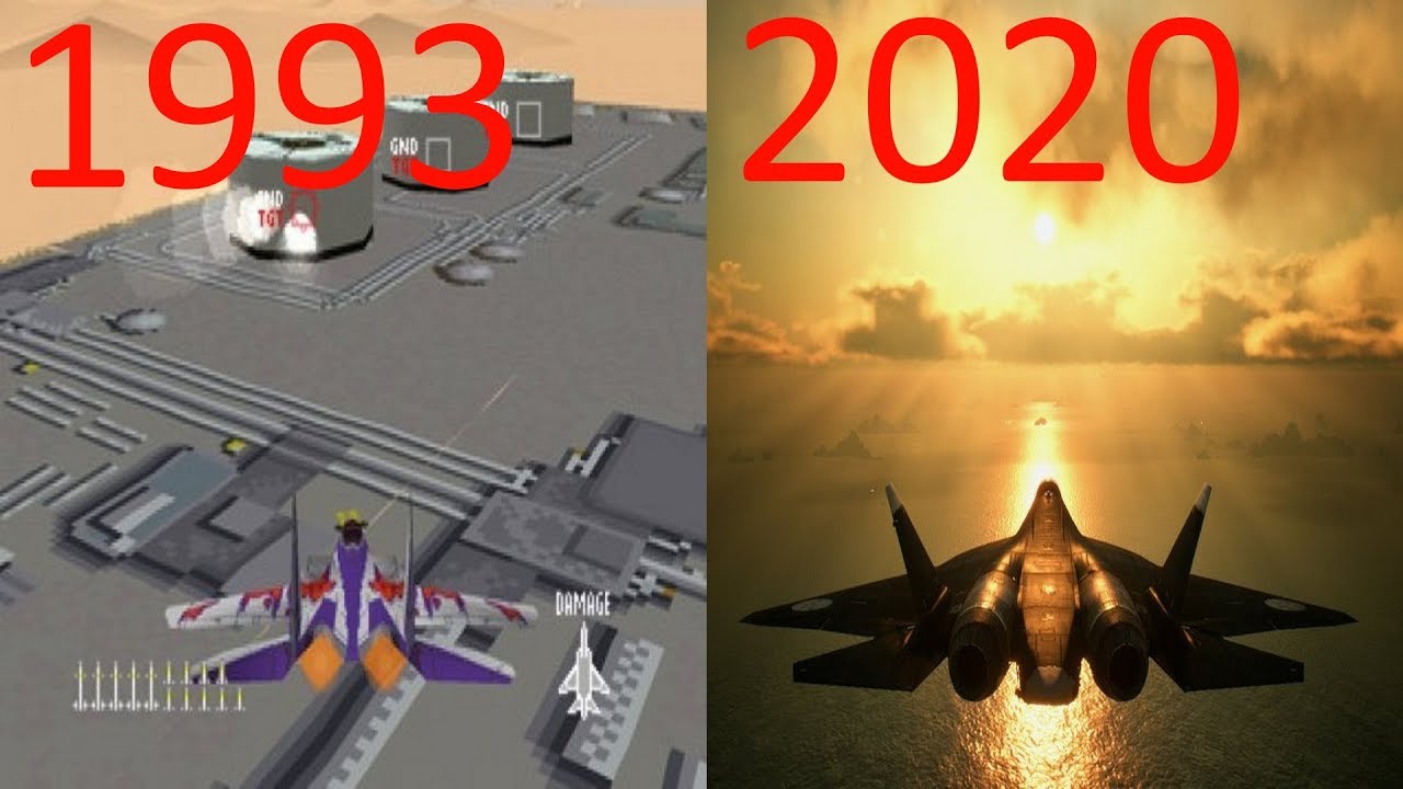 ACE COMBAT. Games Evolution 1993-2020 - YouTube
